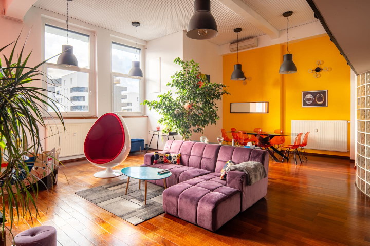 Chambre Dans Un Loft Industriel - Strasbourg