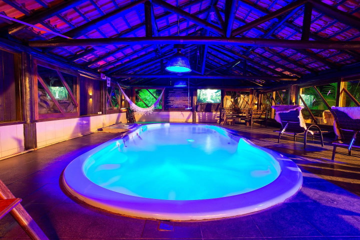 Piscina Coberta Aquecida 32 Graus+ Banheira, Casa - Santo Amaro da Imperatriz