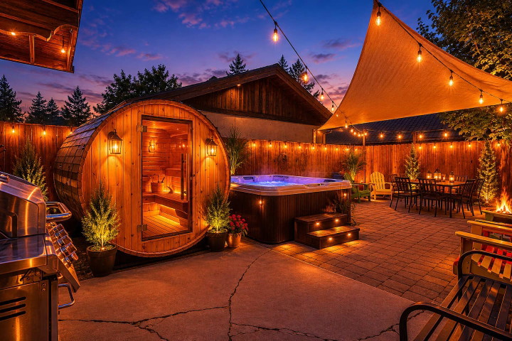 Hottubsaunacoldplunge|luxury Downtown Suite D - Leavenworth, WA