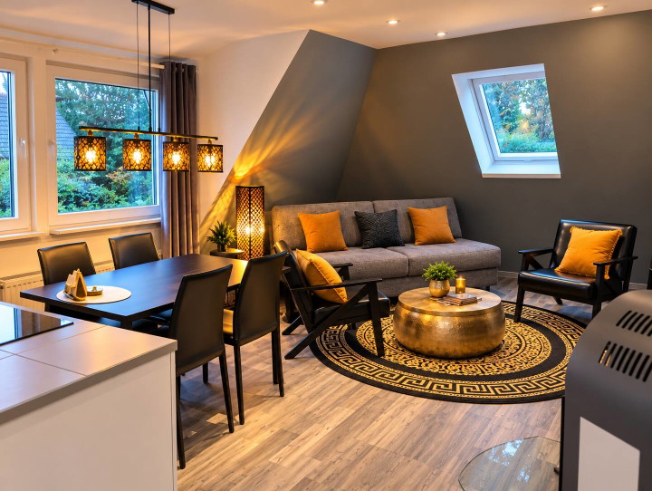Stilvolle Ferienwohnung Hamburg  Kamin  2 Sz! - Hamburg