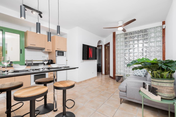 Appartements De Cameron, Appartement Avec Lit King Size. - Fuerteventura