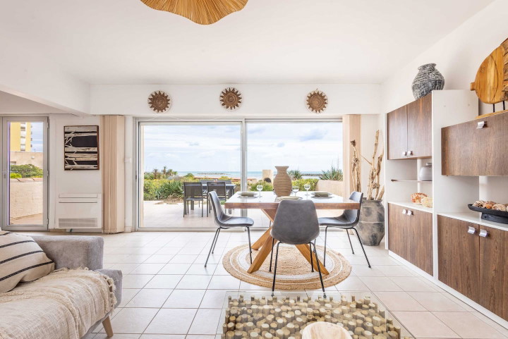 The Beach Villa, Feet In The Water, Sea View And Garden - Valras-Plage