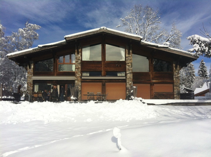 Chalet Appart Vue Imprenable Sur Village De Megeve - Megève