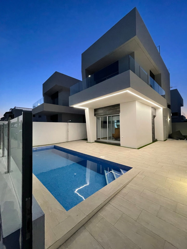 Magnifique Villa Moderne Avec Piscine Chauffée - Algorfa