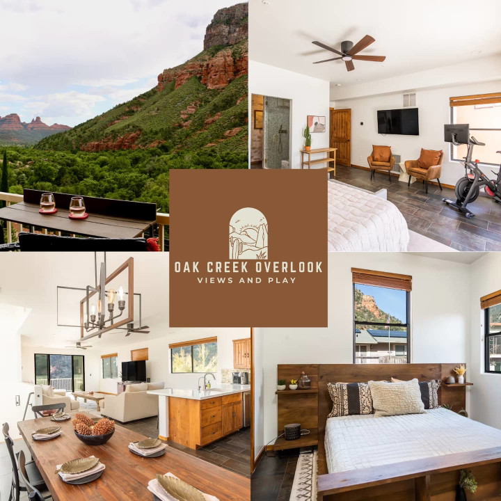 Oak Creek Overlook: Views, Game Room, Gym - Munds Park, AZ