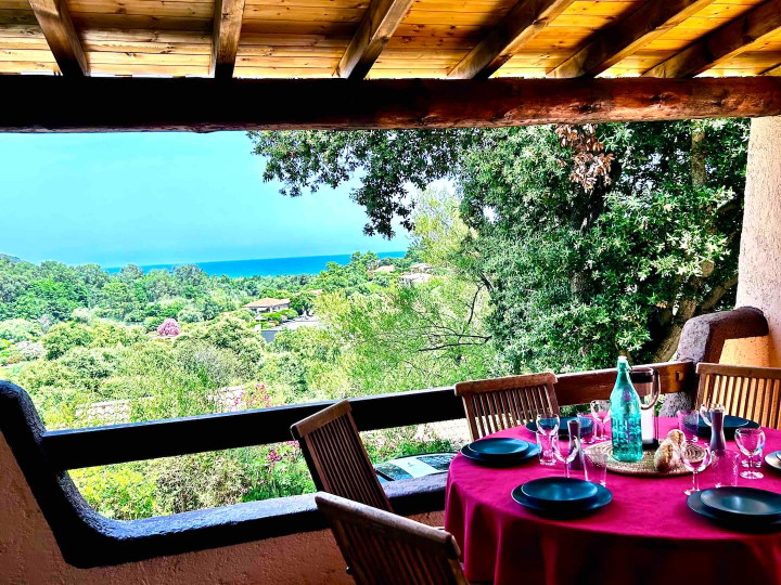 House With Terrace And Panoramic Sea Views - Corsica