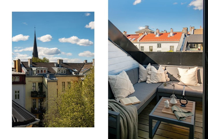 2br Grünerløkka Penthouse With Rooftop Terrace - Oslo