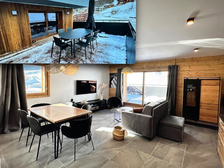 Appartement Grand Confort Avec Terrasse La Plagne - La Plagne