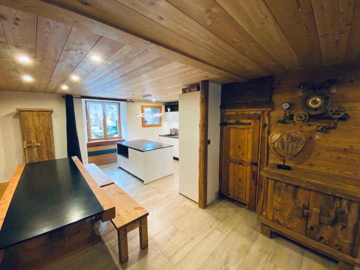 Authentic Barn In The Heart Of A Charming Savoyard Village - 4 Rooms 6 People - Bessans