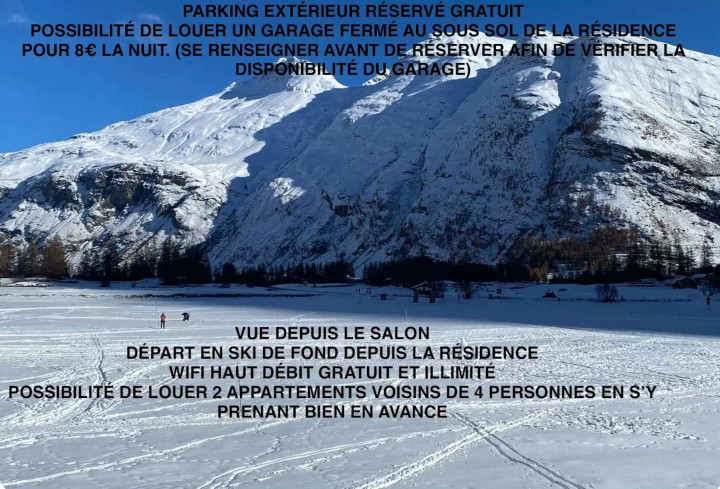Studio Coin Montagne 4 Personnes. - Bessans