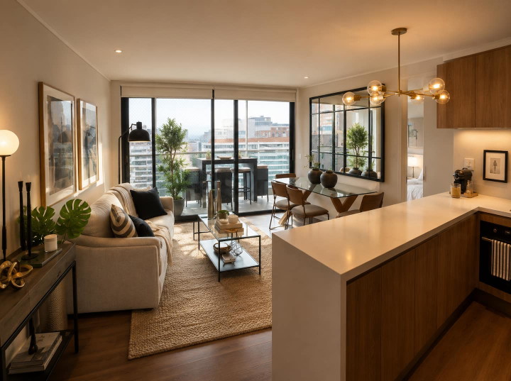 Parque Arauco Mall Apartment, Pool, Ac & Parking - Santiago, Chile