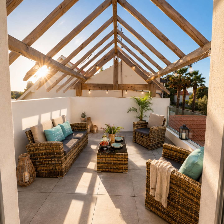 Maison Avec Terrasse Vue Mer, 80 M Bord De Mer - Île d'Aix