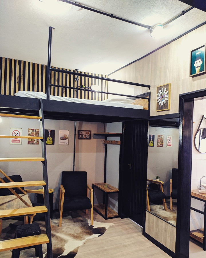 Mini Loft Industrial | Wi-fi | Ar | Smartv.... - Nova Petrópolis