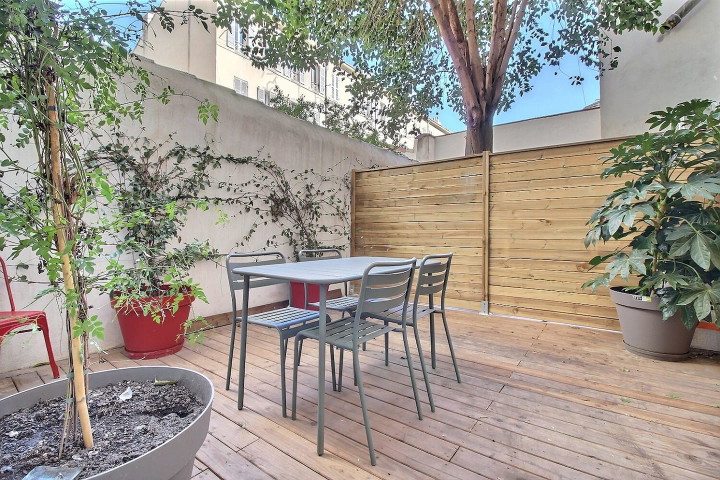 Ma Terrasse En Ville- Terrasse - Clim - Prox Metro - Marseille