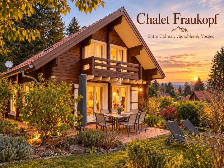 Chalet Cosy Entre Colmar & Vosges (6-8 Pax) - Turckheim