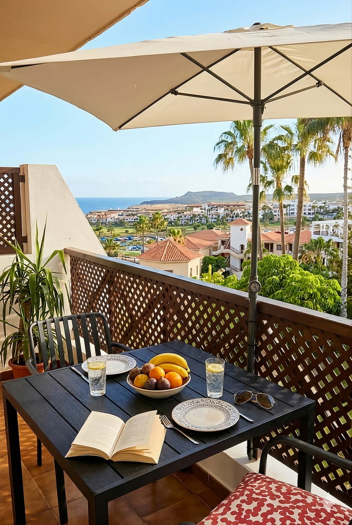 Strelitzia Apartment - Ocean View & Heated Pool - San Miguel de Abona