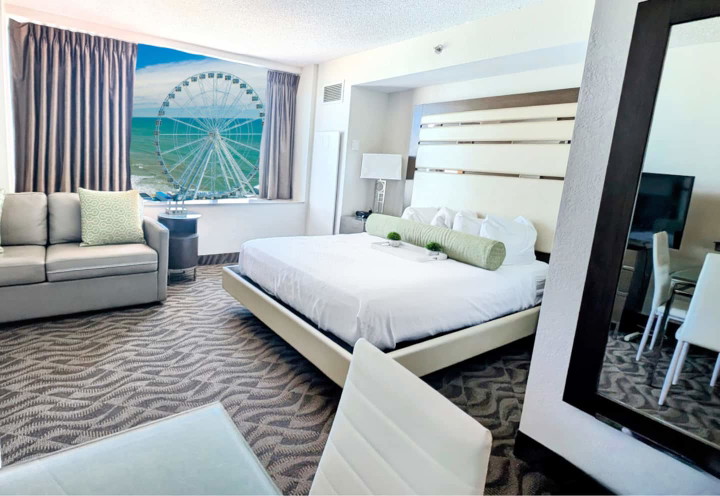 Direct Boardwalk Access Queen Studio Free Parking! - Atlantic City, NJ