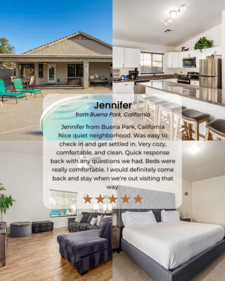 Beautifully Decorated Home|avondale|privatepool - Avondale, AZ