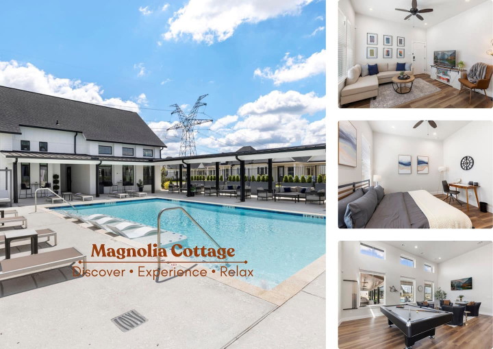 Modern Magnolia Cottage | Pool & Gym Access - Magnolia, TX