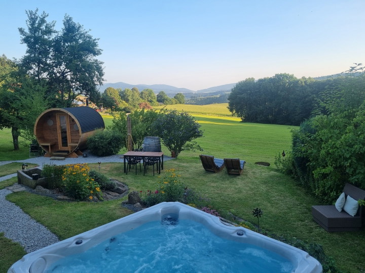 Chalet 1868 - Alleinlage - Whirlpool - Außensauna - Drachselsried
