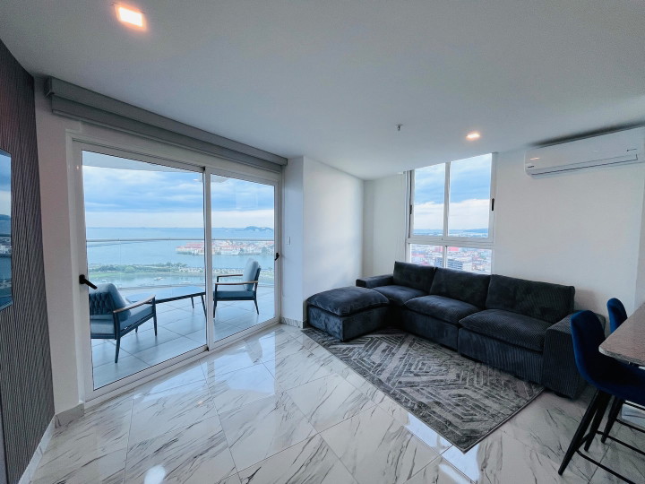 Apartamento Familiar Con Vista Al Mar Y Terraza - Panama