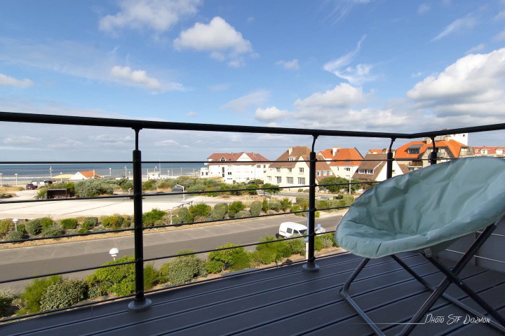 Lovely Balcony Overlooking The Sea, Place Cordonnier Accommodation - Hardelot-Plage