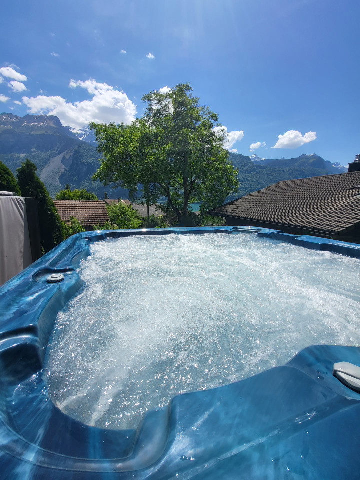 Chalet With A Dream View Of The Lake & A Private Hot Tub - Brienz