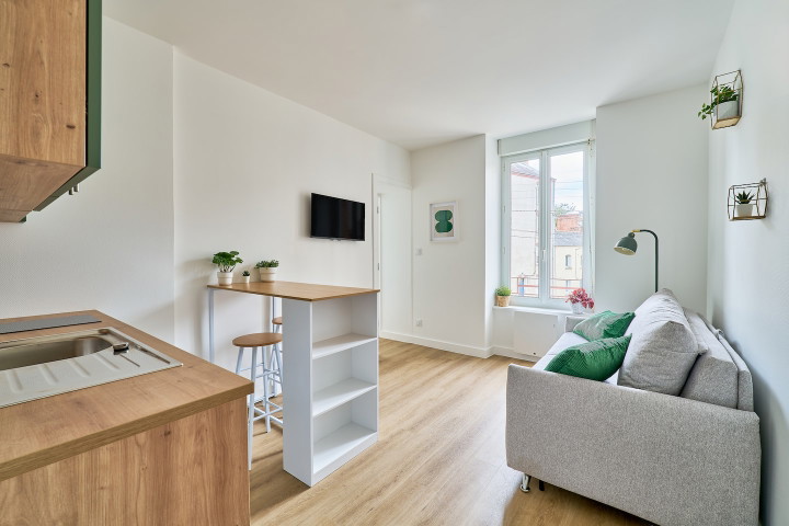 Close To Train Station And Metro - Cozy Fully Equipped Studio - Rennes
