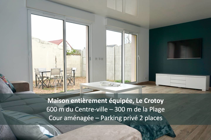 Maison Proche De La Plage, Classée 3* - Le Crotoy
