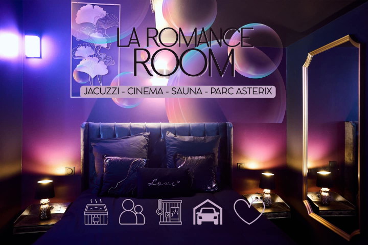 The Romance Room - Jacuzzi | Cinema | Sauna - Montmorency
