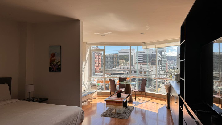 Modern Luxury Studio Downtown W/ Ev Charger - Quito