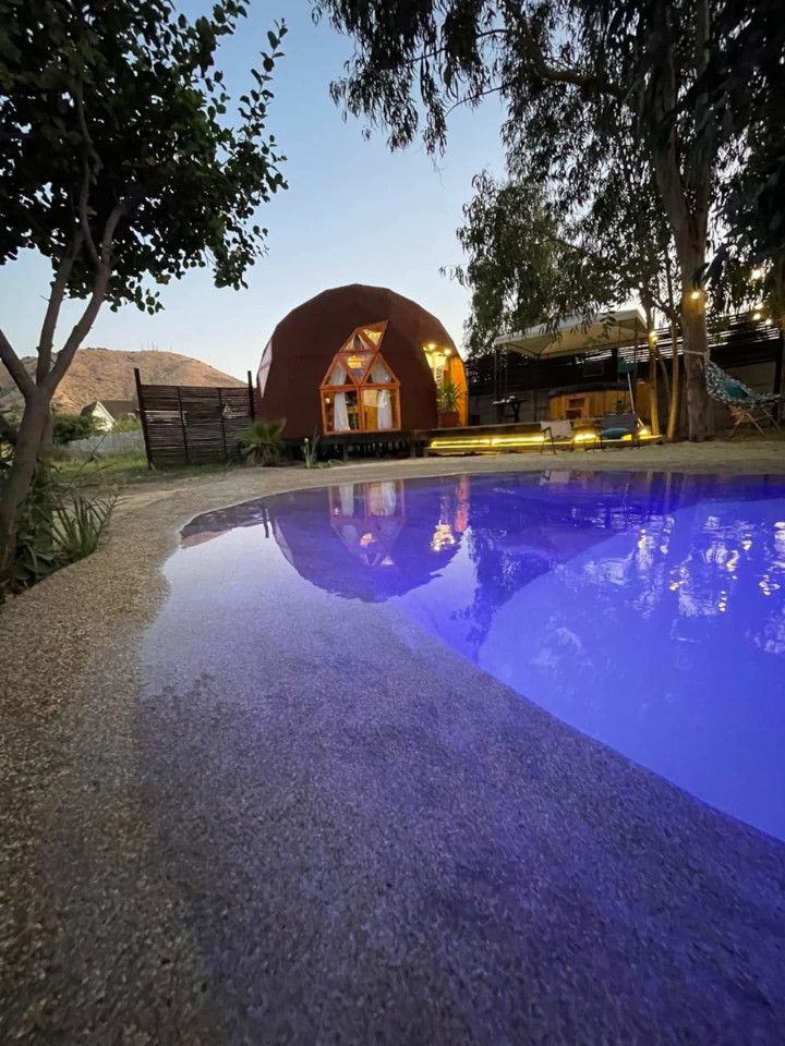 Domos Privado +Tinaja Y Piscina En Santiago - San Bernardo, Chile