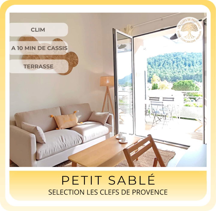 Petit Sablé -4pers- Climterrasse à 10min De Cassis - Aubagne