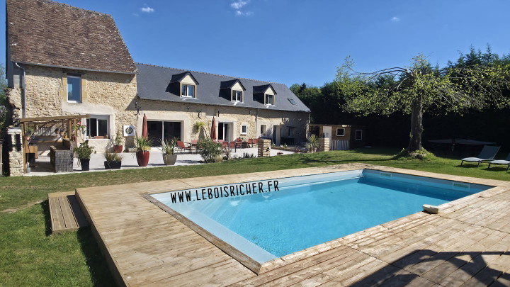 Gîte Du Bois Richer 4 * * * * Avec Piscine - France