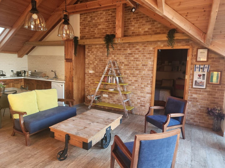 In Magical Baka, Luxury Rooftop Chalet Style - Israel