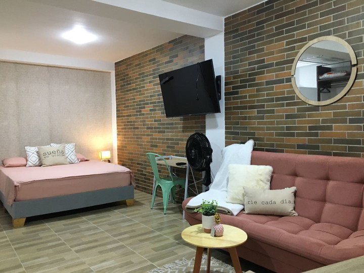 Cómoda Habitación Tipo Loft - Bucaramanga