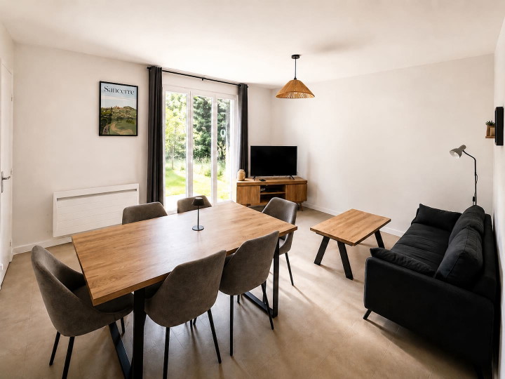 Maison 3 Chambres Doubles - Tout éQuipée - Belleville-sur-Loire
