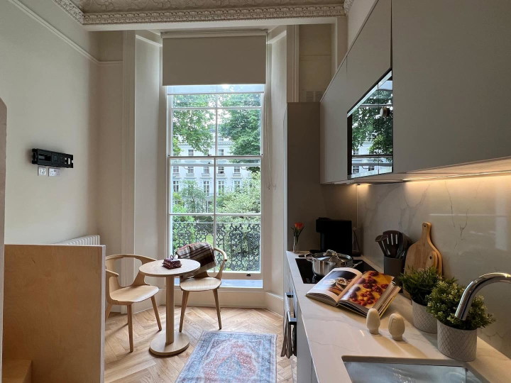 Fivem Notting Hill, Mezzanine Studio Apartment - Chelsea