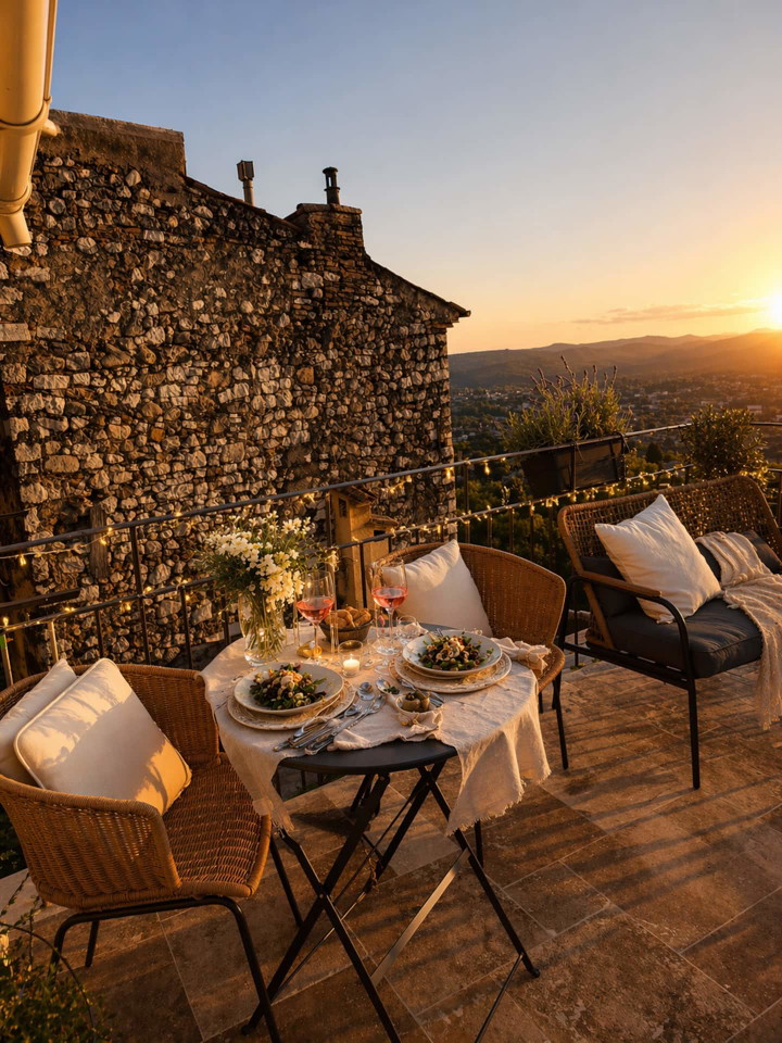 Romantic Penthouse In Saint-paul-de-vence, View - Saint-Paul-de-Vence