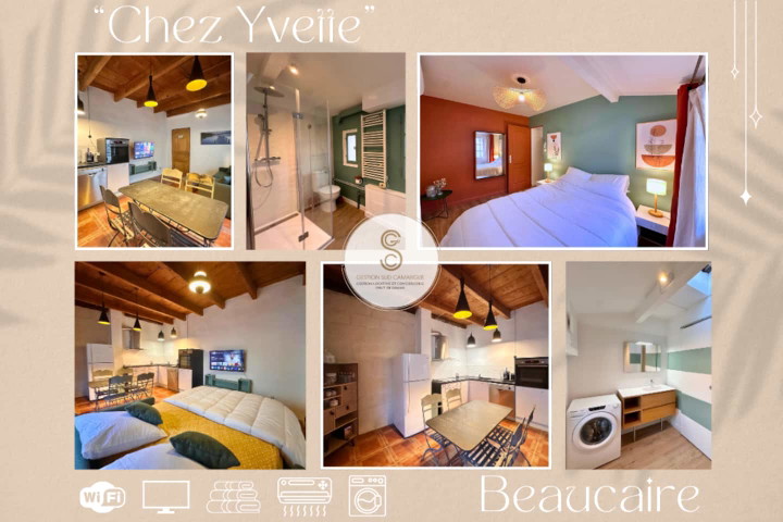 "Chez Yvette" Beaucaire - Air Conditioning & Wifi - Beaucaire