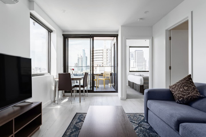 One Bedroom One Bathroom Executive Apartment - Melbourne