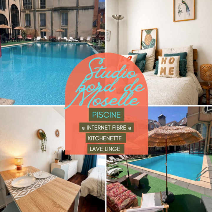 Studio Confort Dans Résidence Avec Piscine - Metz