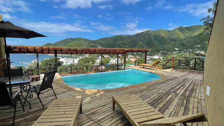 Cabaña Con Hermosa Vista Al Mar: Relajación Total - Santa Marta