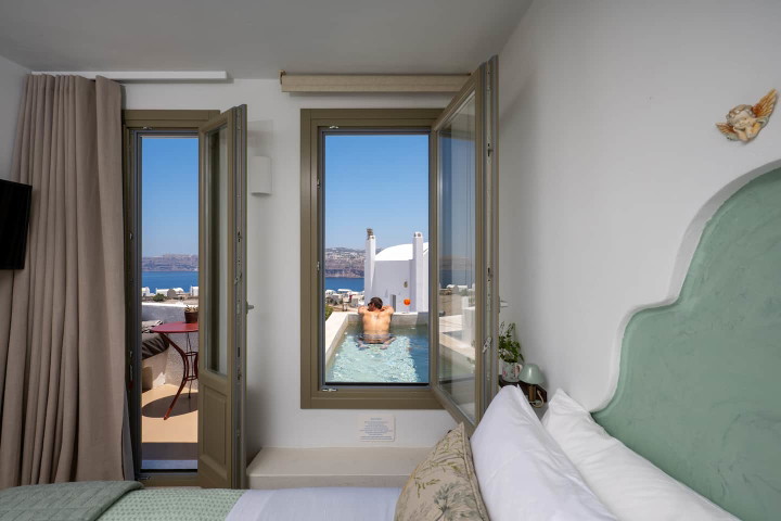 Terrazza, B&b Sea View Studio At Arvanitis Village - Santorini