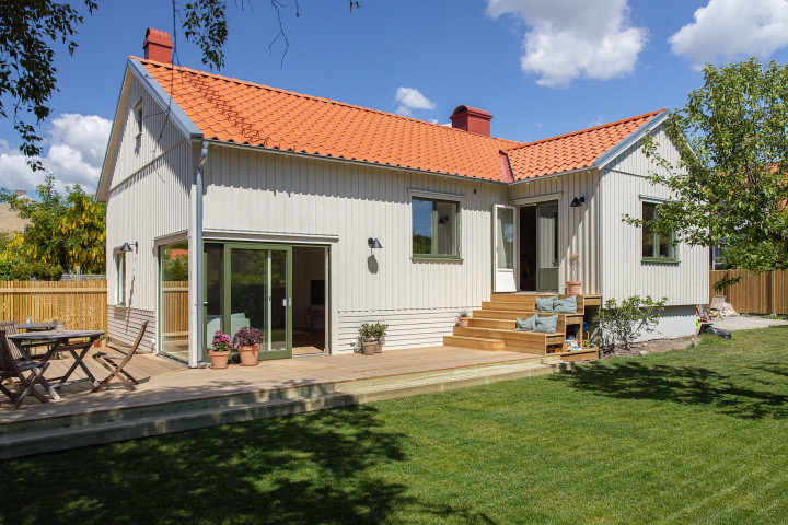 Charmig Nyrenoverad Villa Med Stor Trädgård - Lund