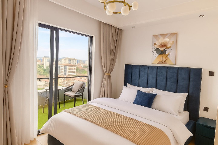 Kilimani-nairobi-1 Chambre-topviews Piscine Et Salle De Sport - Nairobi