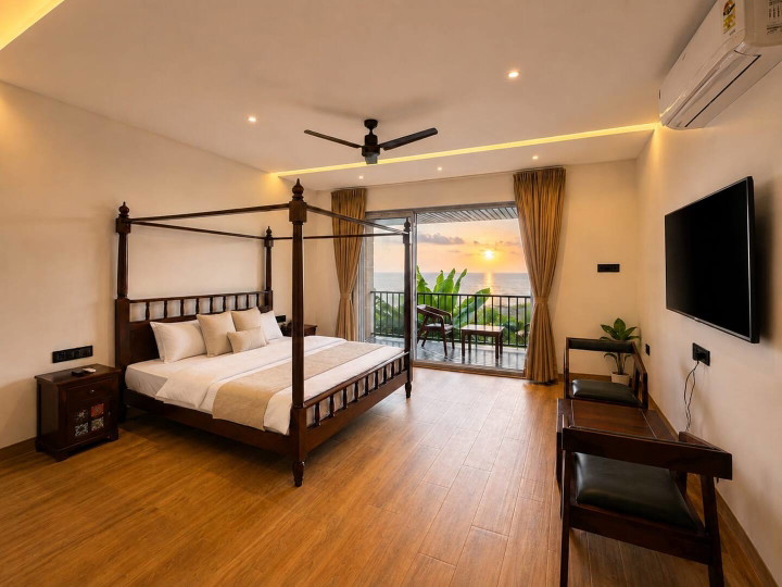 Jal By The Sea 104 | Beachfront Cottage - Diveagar