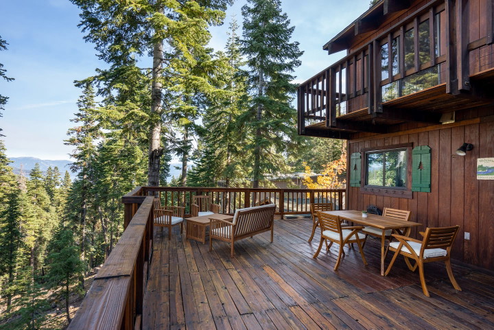 Lakeview, Remodeled Cabin W/huge Wraparound Deck - Tahoe City, CA