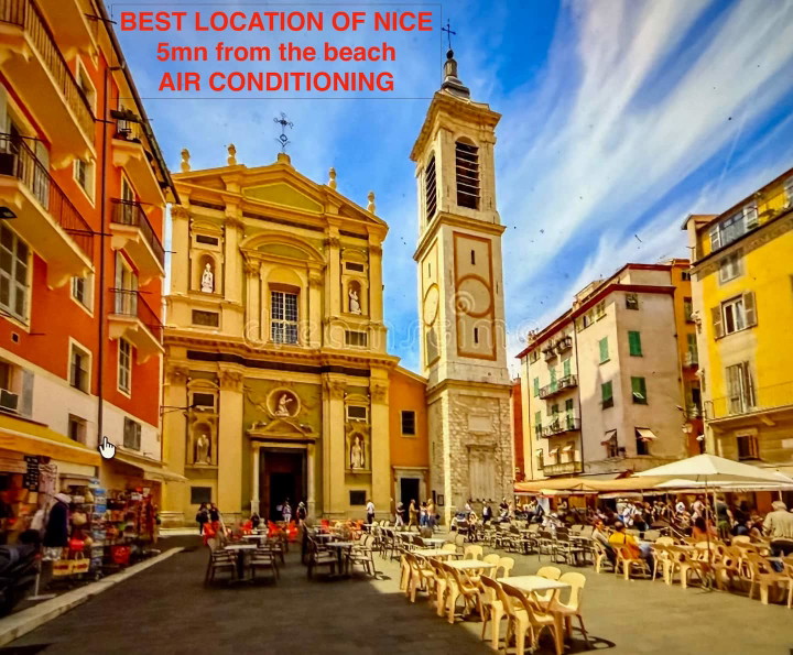Gorgeous 3 Bedrooms With A/c Vieux Nice Rossetti - Nizza
