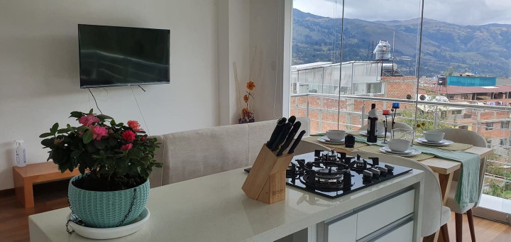 Apartment C/balcón Vista Montañas 5piso Jacuzzi - Huaraz